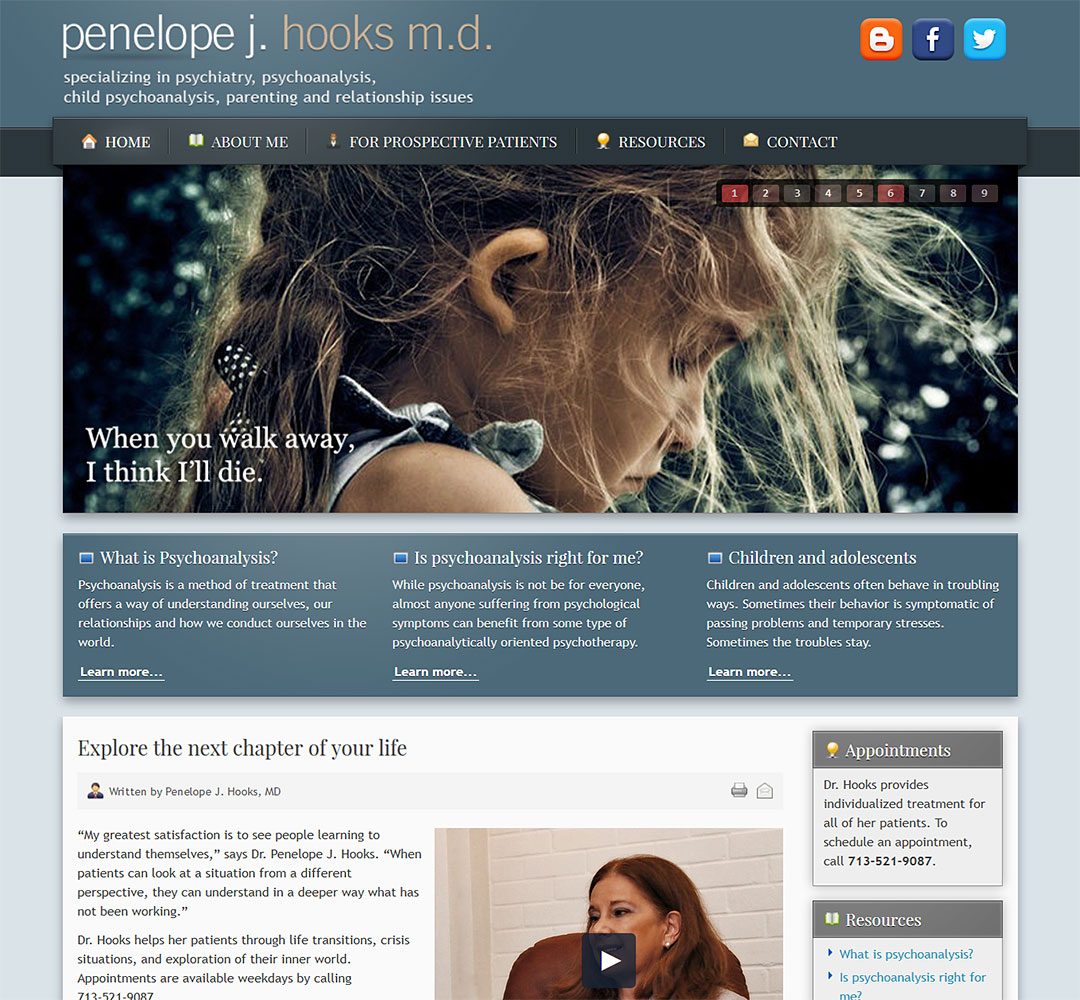 Penelope J. Hooks, M.D. - Safari Multimedia, LLC